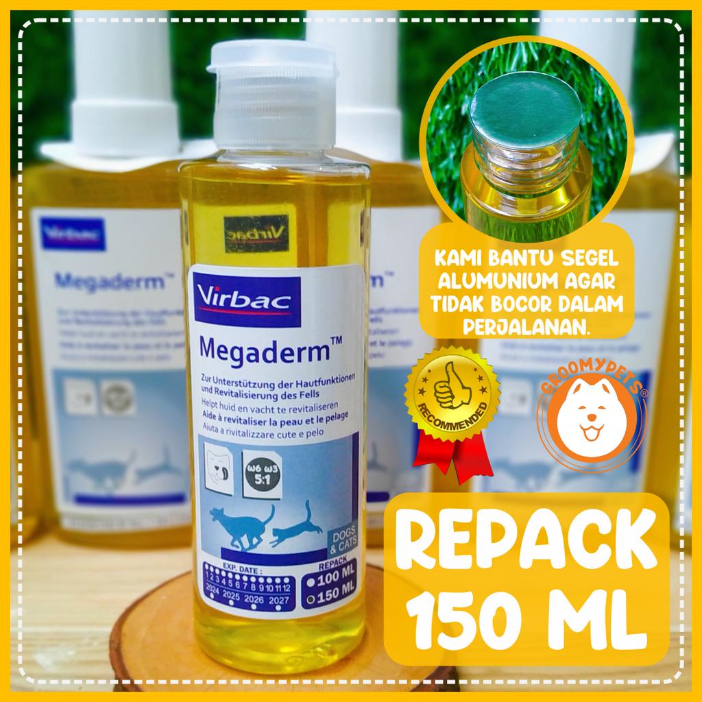 Jual virbac megaderm - vitamin bulu kucing dan anjing - megaderm ...