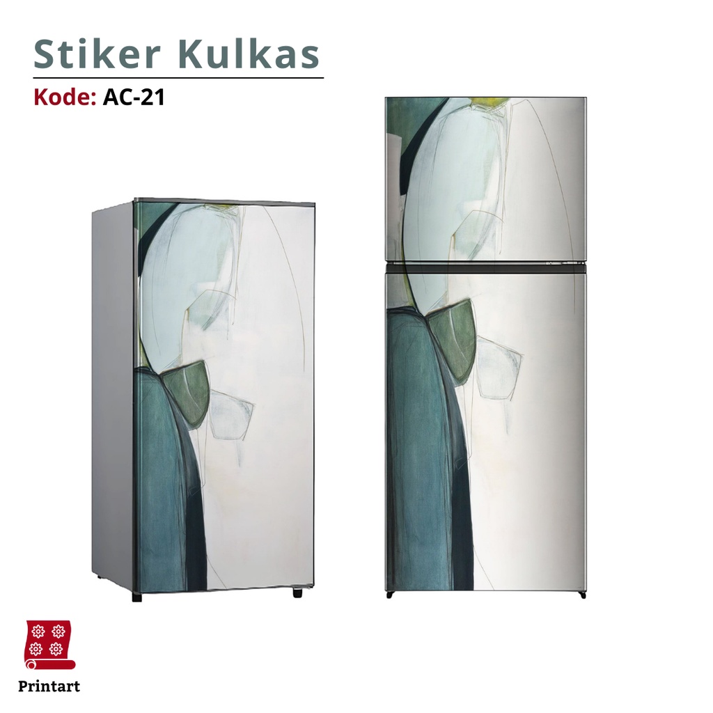 Jual Stiker kulkas 1 pintu dan Stiker Kulkas 2 pintu Aesthetic Kode AC ...