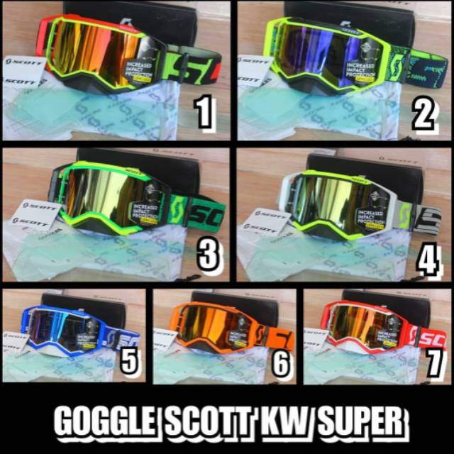 Jual GOGGLE SCOTT KW SUPER | Shopee Indonesia