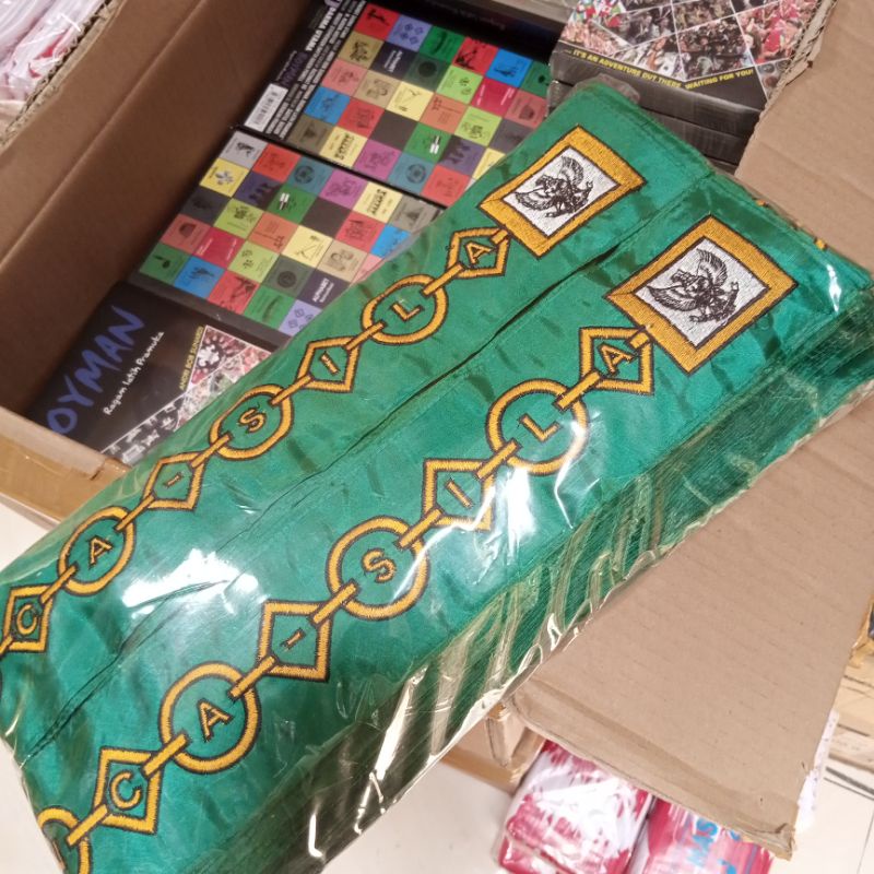 Jual Kendit paskibraka bordir bijian selempang paskibraka | Shopee ...