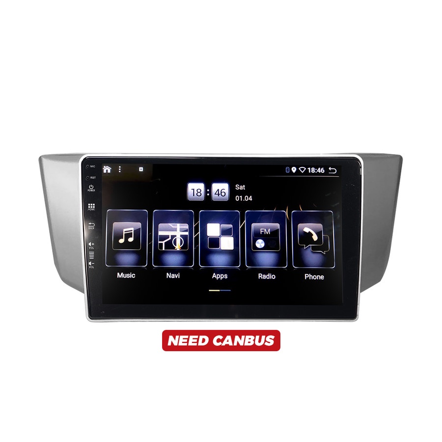 Jual Lexus Harrier RX-300 Head Unit Android 9 Inch OEM Mirai-9032CP ...