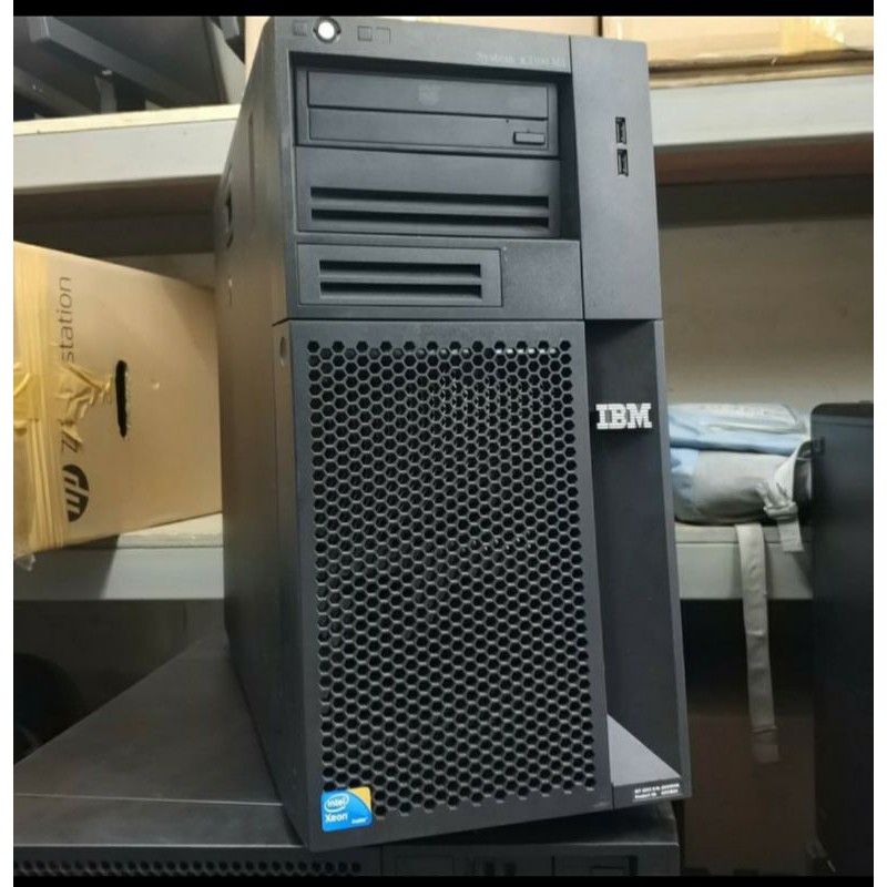 Jual pc server IBM X3100 M3 QUAD XEON X3430 2.4GHZ 16GB 500GB DVDR-DUAL ...