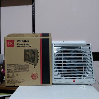 Jual [COD READY] KDK EXHAUST FAN / HEXOS DINDING 25RQN5 / 25 RQN (10 ...