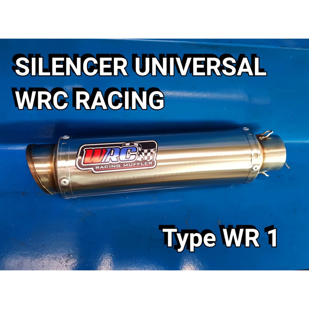 Jual knalpot wrc cbr 150 fullsys dan leher biru/stainles ori wrc 100% ...