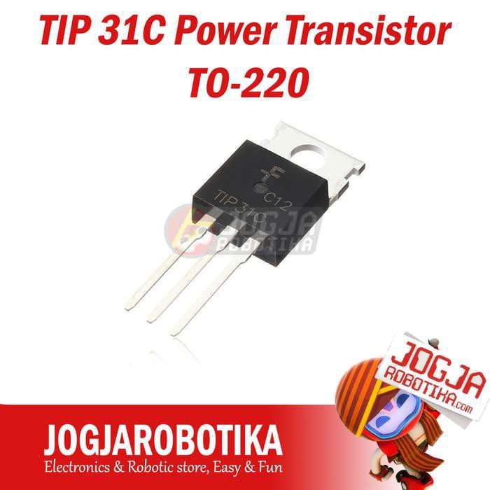 Jual TIP 31C TIP31C TIP 31 TIP31 NPN Power Transistor TO-220 3A 100V ...
