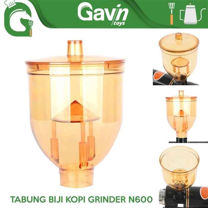 Jual Tabung Biji Kopi Bean Hopper Mesin Grinder N600 Corong Gilingan ...