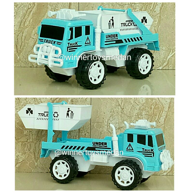 Jual Mainan Truck Crane AK08 / Dump Truck AK02 / Truck Excavator AK01 ...