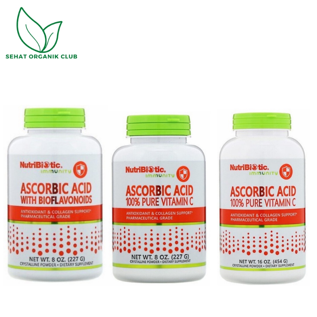 Jual Nutribiotic Immunity Ascorbic Acid with Bioflavonoids Powder 227 G ...