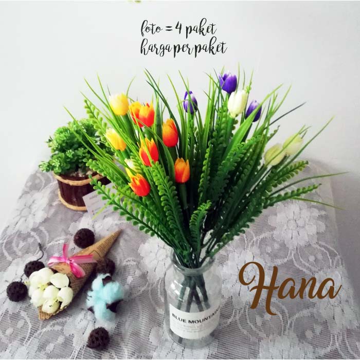Jual Rumput tulip artificial/rumput plastik backdrop/ rumput hijau ...