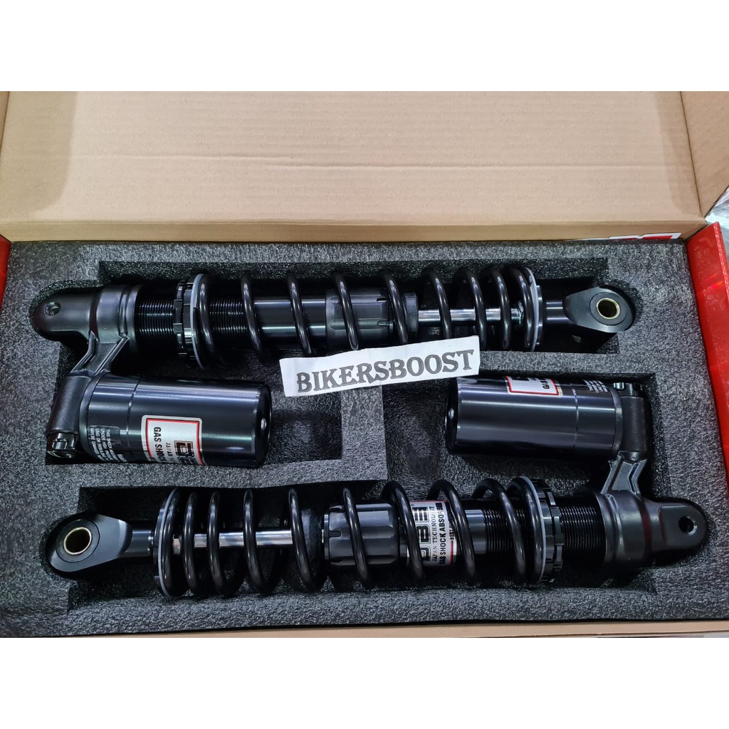 Jual Shockbreaker Shock DBS E series 722 NMAX PCX XMAX 340mm Full Black ...