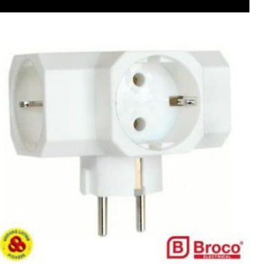 Jual Steker TEE broco colokan Te broco colokkan tee steker stopkontak ...