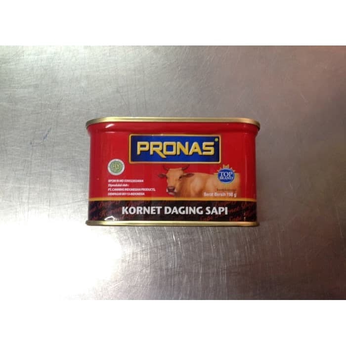 Jual Pronas Corned Beef Kaleng 198 gram | Pronas Kornet Daging Sapi ...