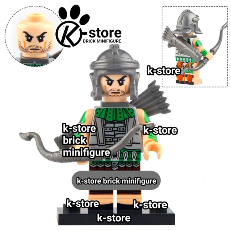Jual lego roman gladiator greece hoplite roman signifer roman legion ...