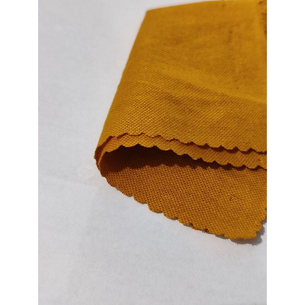 Jual 1 meter Kain katun linen rami / bahan Rami Polos Kualitas Premium ...