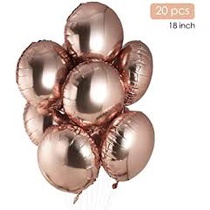 Jual Balon bulat / Foil Circle / Bulat 40 cm | Shopee Indonesia