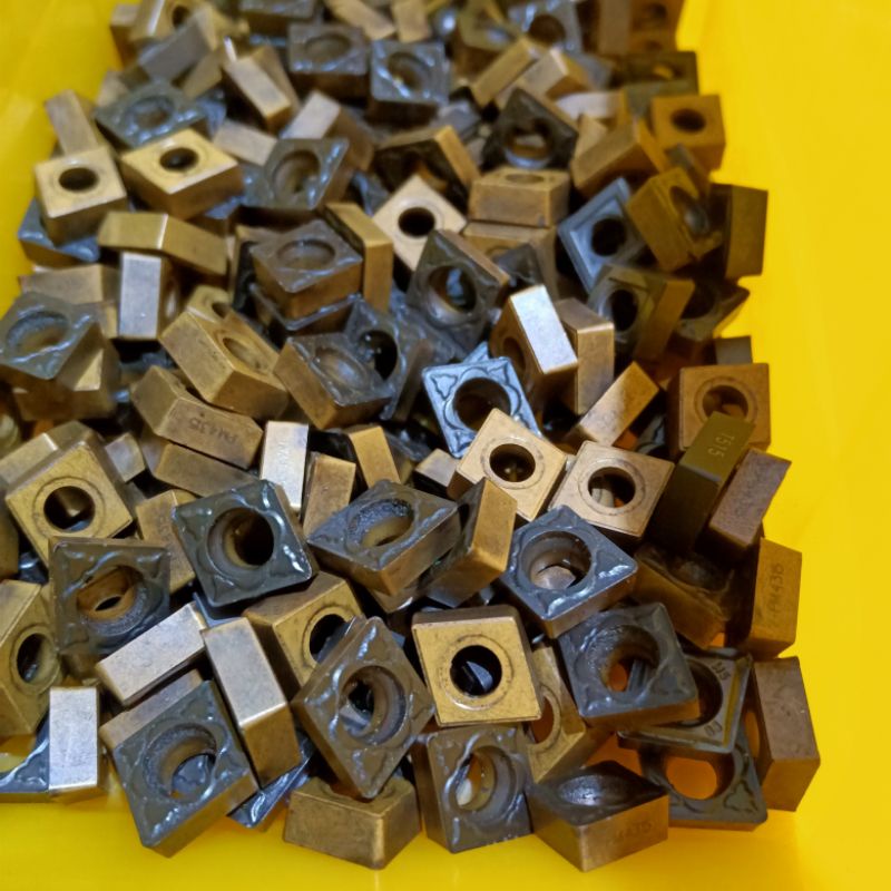 Jual insert CCMT09T308 carbide CCMT09T3 mata pisau bubut ccmt09 bekas ...