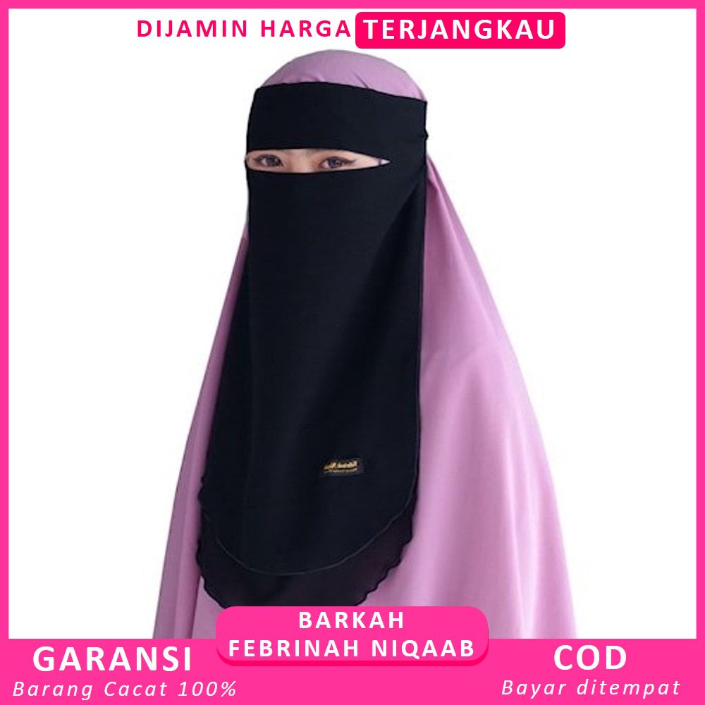 Jual Cadar Niqab Hijab Niqob Jilbab Nikab Nikob Niqop Veil Kerudung ...