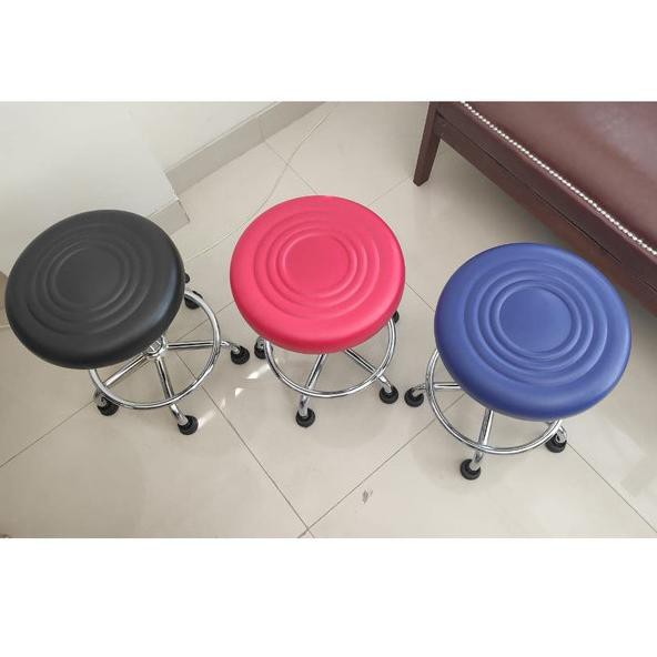 Jual Flash Sale - Kursi/Kursi Bar Bulat/Bar Stool/Bangku Cafe/Kaki Paku ...