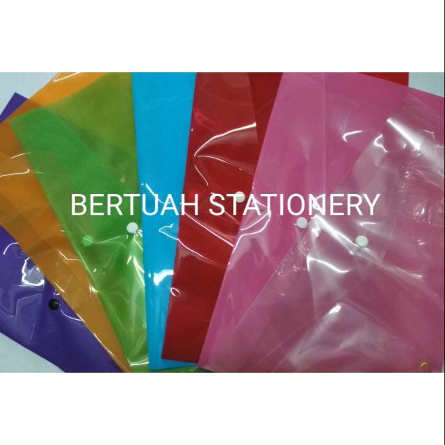 Jual 1 BUAH STOPMAP PLASTIK KANCING FOLIO KIKY | Shopee Indonesia