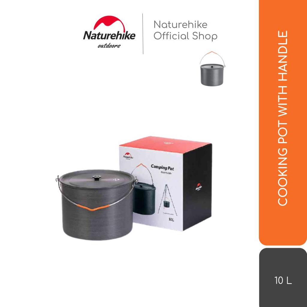Jual Naturehike Cooking Pot 10L With Handle Nh19Cj003 Panci Nesting ...