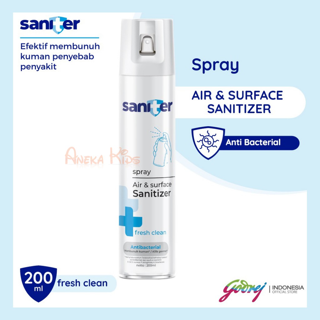 Jual Saniter Air & Surface Sterilizer Spray 200ml | Shopee Indonesia