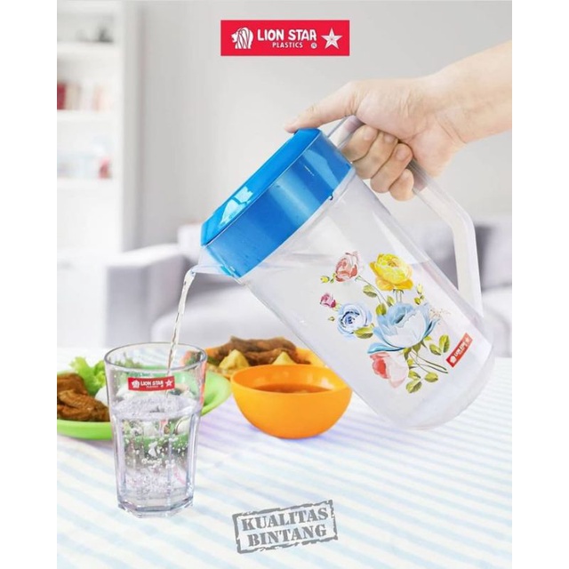 Jual TEKO PLASTIK 2,1 LITER LION STAR / BOTOL MINUM / TEMPAT AIR MINUM | Shopee Indonesia