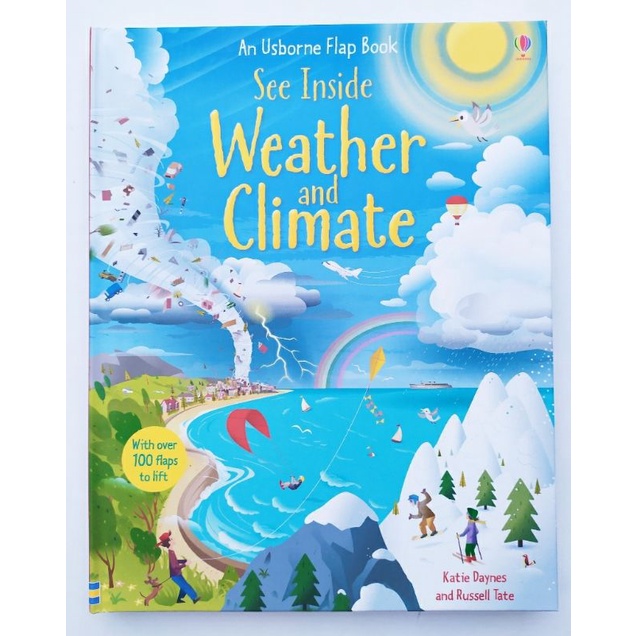 Jual Usborne Flap Book - See Inside Weather and Climate | Shopee Indonesia