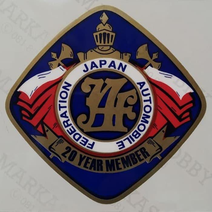 Jual Stiker / Sticker JAF 20 Year Member Tempel Dalam | Shopee Indonesia