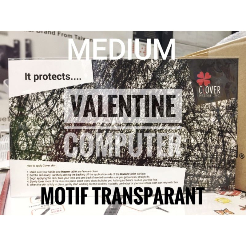 Jual WACOM Screen Protector PROSKIN Anti Gores for Small / Medium Size ...