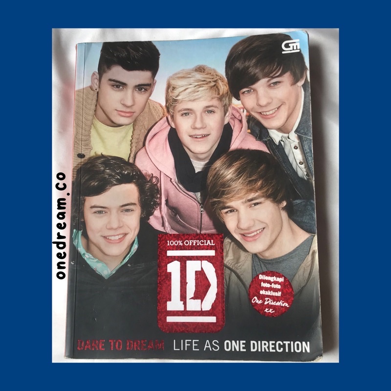 Jual DARE TO DREAM ONE DIRECTION OFFICIAL BOOK | Shopee Indonesia