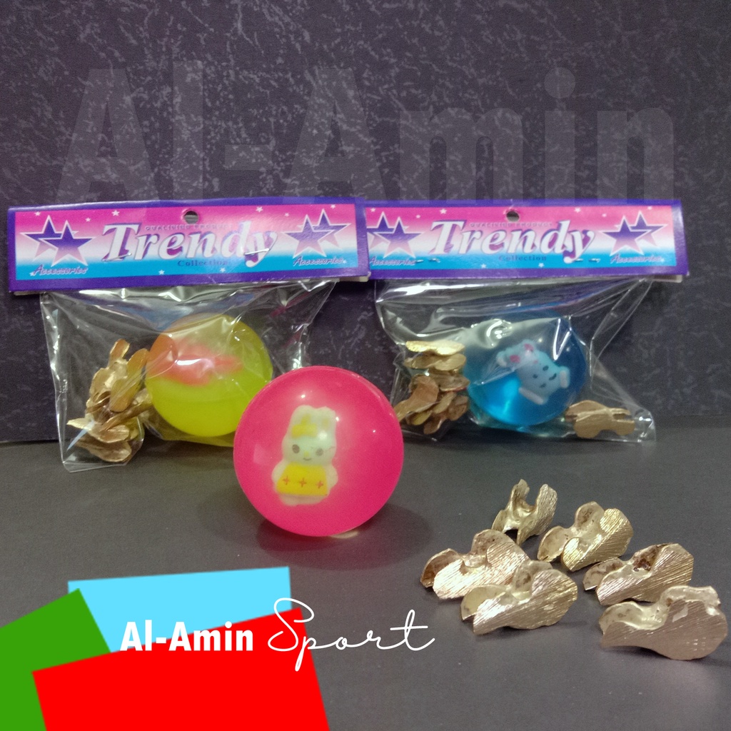 Jual Bola Bekel Full Set (Bola 45mm + 6 Biji Kuningan) | Shopee Indonesia