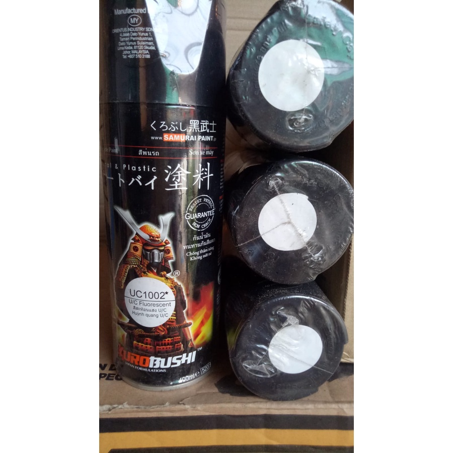 Jual cat semprot samurai pilok pilox samurai dasar stabilo UC 1002 epoxy stabilo putih 400ml ...