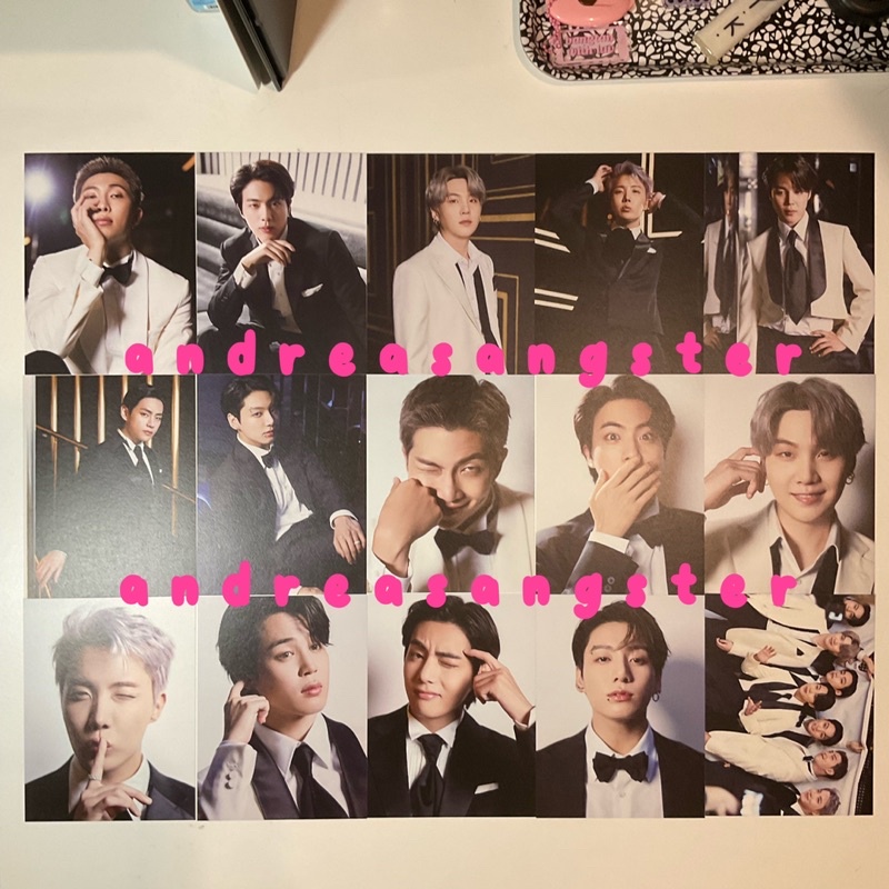 Jual [READY] SHARING 2021 the fact photobook special edition OFFICIAL postcard bromide BTS TMA ...