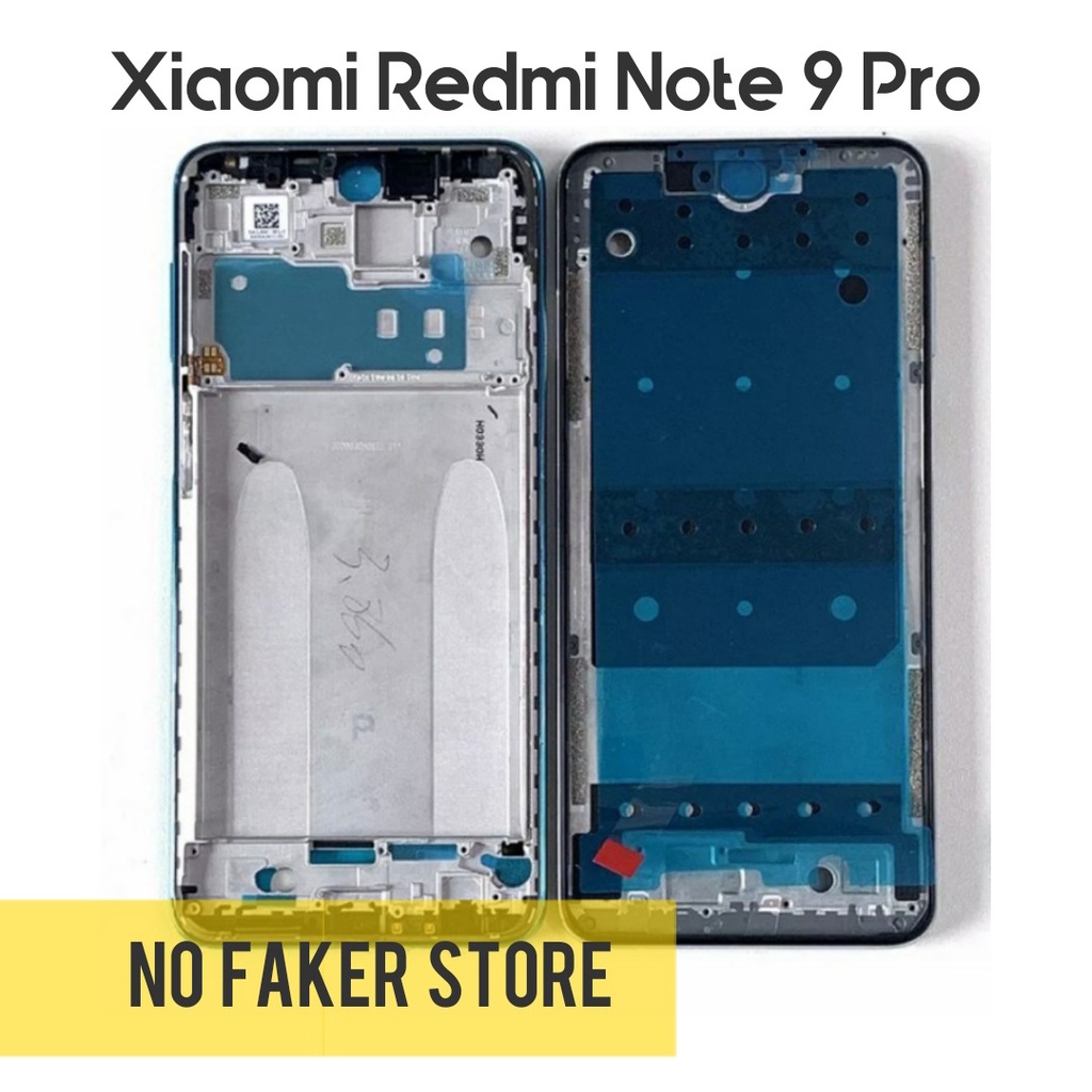 Jual Frame Bezel Xiaomi Redmi Note 9 Pro | Tatakan Lcd / Tulang Tengah ...