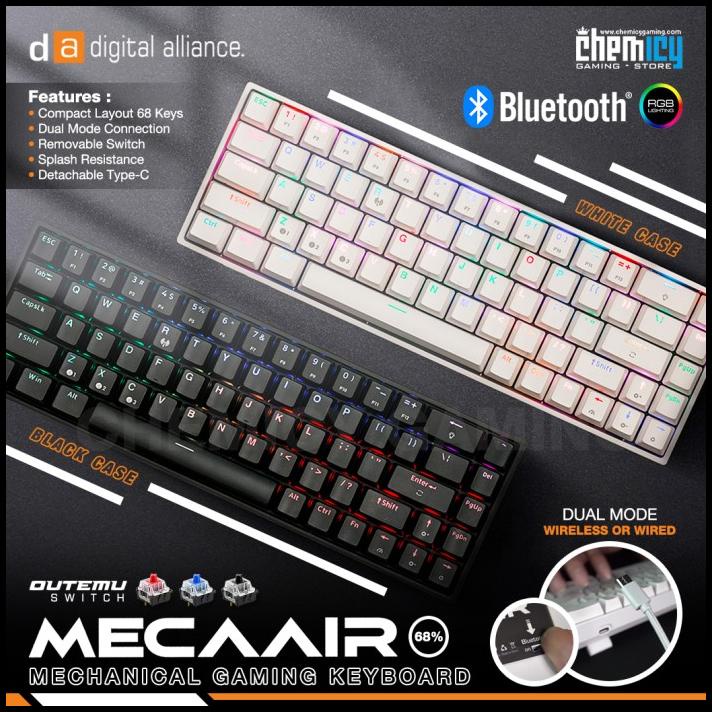 Jual Digital Alliance Meca Air 68% Wireless Rgb Mechanical Gaming ...