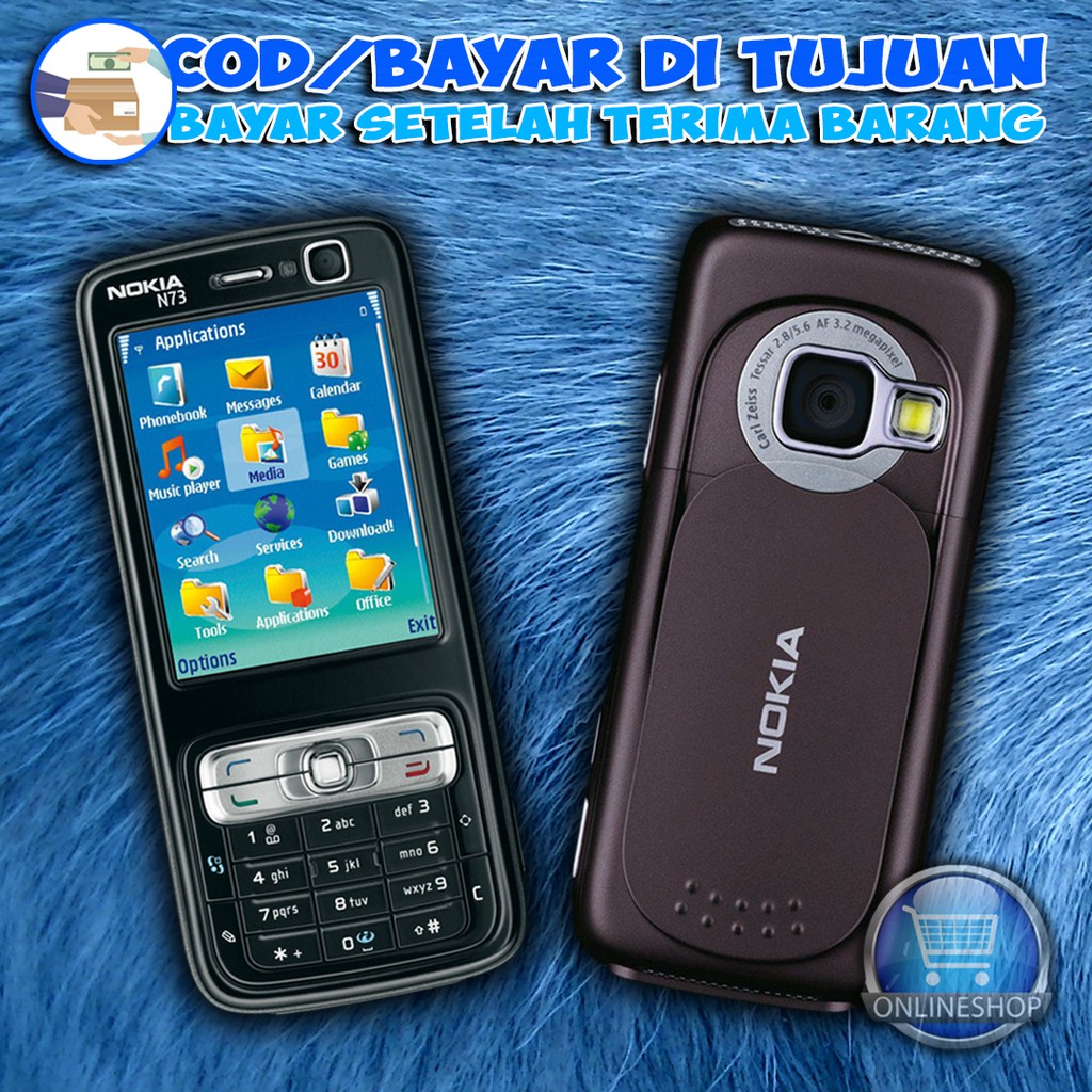 Jual Nokia N73 Single Sim Jadul Bergaransi | Shopee Indonesia