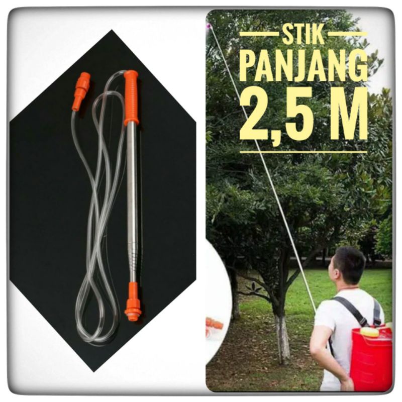 Jual Stik sprayer Elektrik Panjang 2,3 dan 3,2 meter | Shopee Indonesia