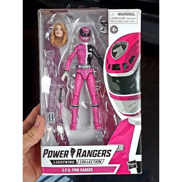 Jual ACTION FIGURE POWER RANGERS SPD PINK LIGHTNING COLLECTION | Shopee ...