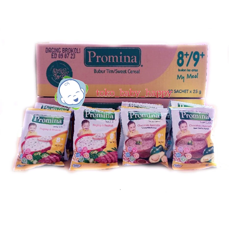 Jual Promina Sachet BBR Tim Daging Brokoli / Cho Avocado (Dijual ...