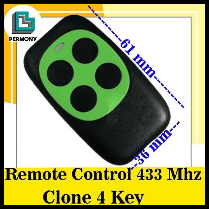 Jual 433Mhz Wireless Copy Clone Remote 4 Key Electric Replacement 433 ...