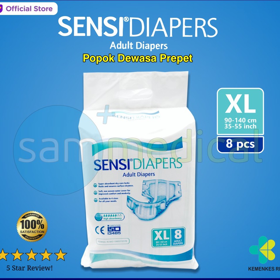 Jual Sensi Adult Diapers / Popok Prepet Dewasa | Shopee Indonesia