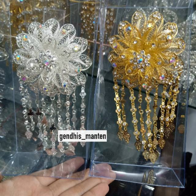 Jual Bros Pengantin Trap / Bros Bunga Mawar / Bros Mewah | Shopee Indonesia