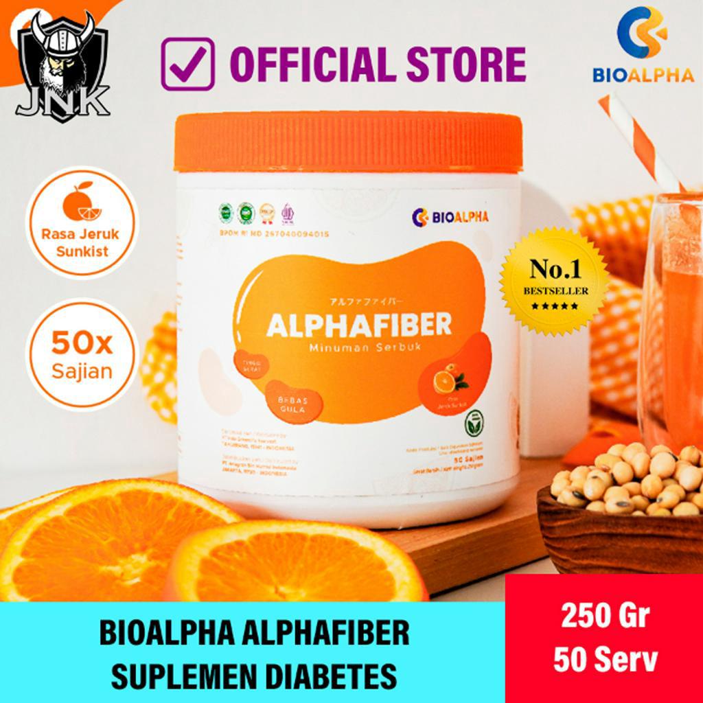 Jual BIOALPHA AlphaFiber 250 Gram 50 Serving | Alpha Fiber Suplemen ...