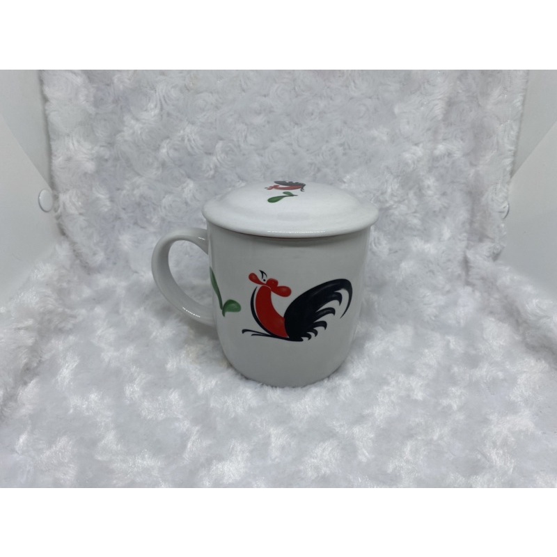 Jual Gelas Ayam Kopin Asli Mug Tutup Keramik Ayam Gelas Kopi Gagang ...