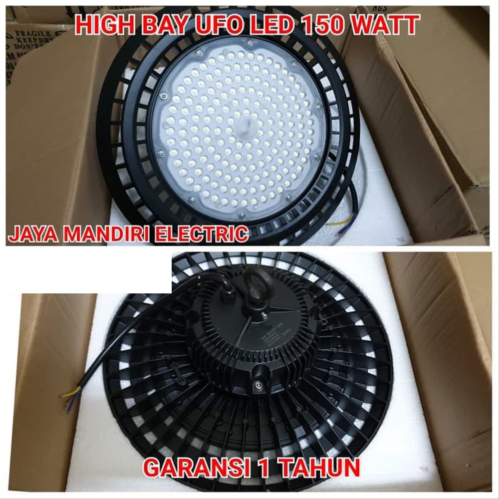 Jual Lampu HighBay LED 150w UFO / HIGH BAY 150WATT / 150 W WATT ...