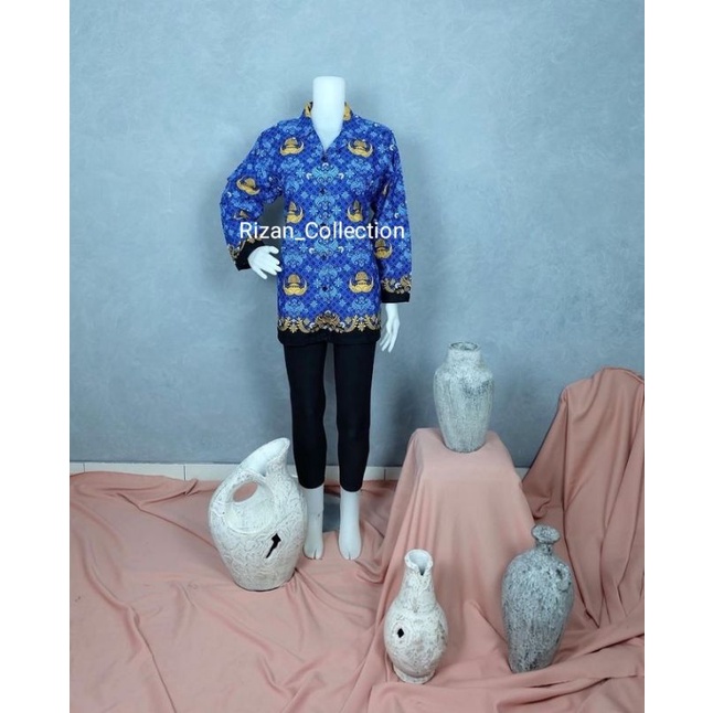 Jual Seragam Baju Batik KORPRI TERBARU 2022 wanita termurah / seragam korpri wanita / batik ...