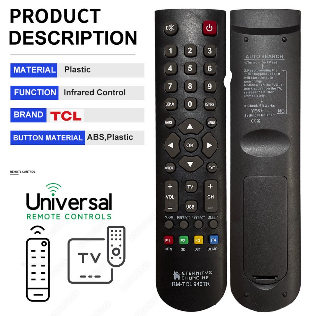 Jual REMOTE TCL UNIVERSAL DIGITAL MULTIFUNGSI TANPA SETTING ED032 32 ...