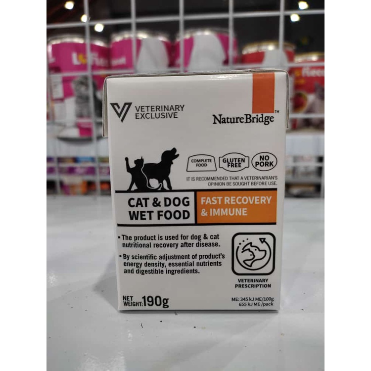 Jual Nature Bridge Wet Recovery 190gr (makanan kucing cat food ...