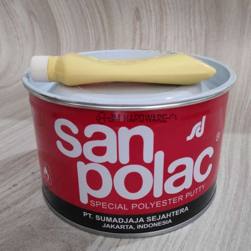 Jual Dempul sanpolac dempul besi cat mobil 1 kg | Shopee Indonesia