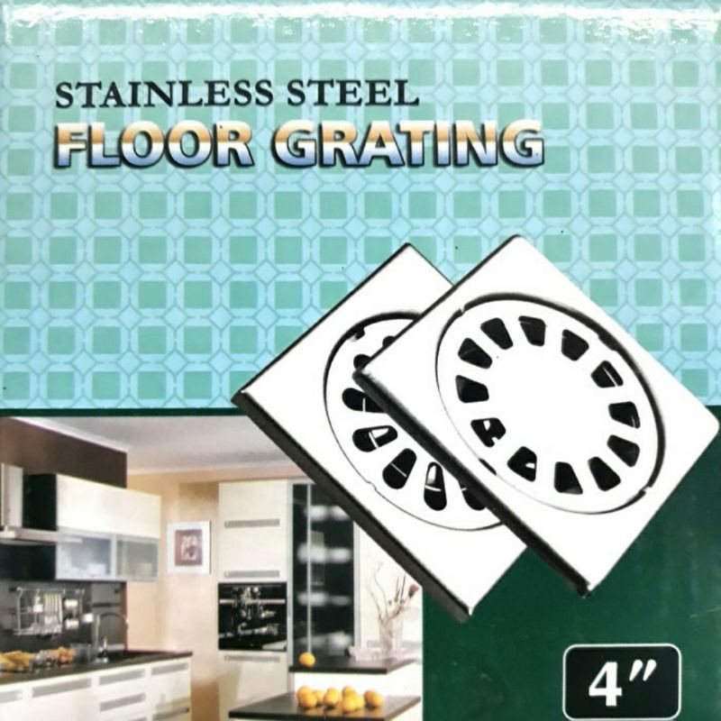 Jual Floor Drain Cover Atas 4 inch Saringan Penutup Lubang Kamar Mandi ...
